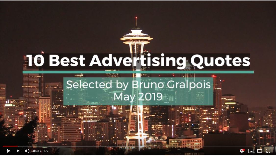 10 Best Advertising Quotes May 2019 - Agency Mania