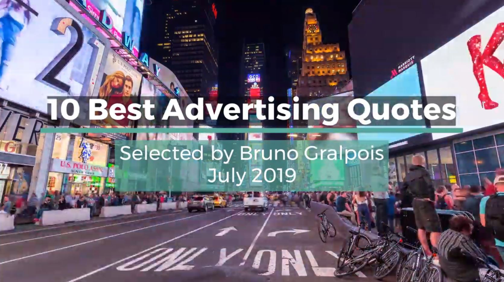 10 Best Advertising Quotes July 2019 - Agency Mania