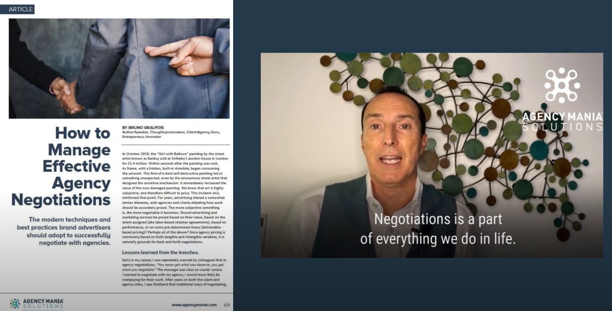 How to Manage Effective Agency Negotiations - Agency Mania