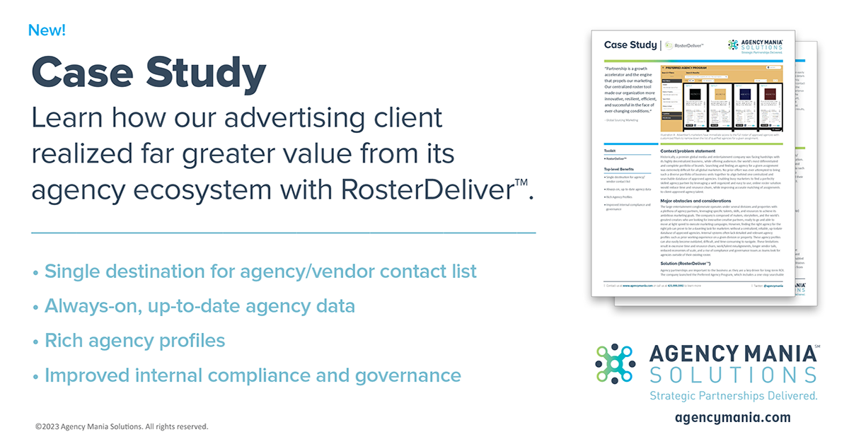 RosterDeliver™ - Agency Mania